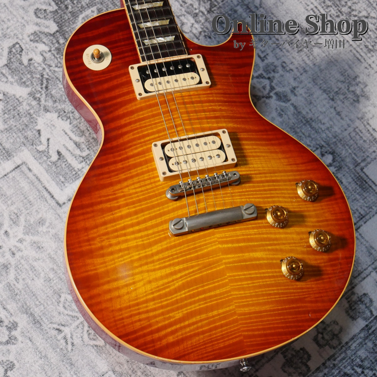 USED 2010 Gibson Custom Shop 1959 Commemorative Les Paul Standard Sunb ...
