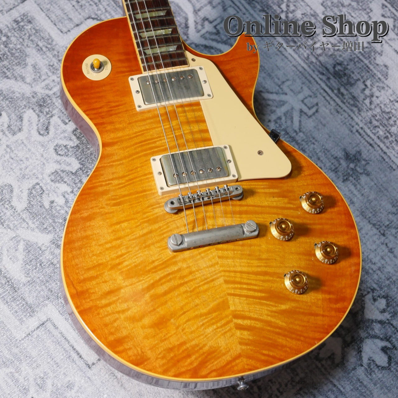 USED 1993 Gibson Jimmy Wallace Les Paul Reissue "Sticker Numbered PAF ...