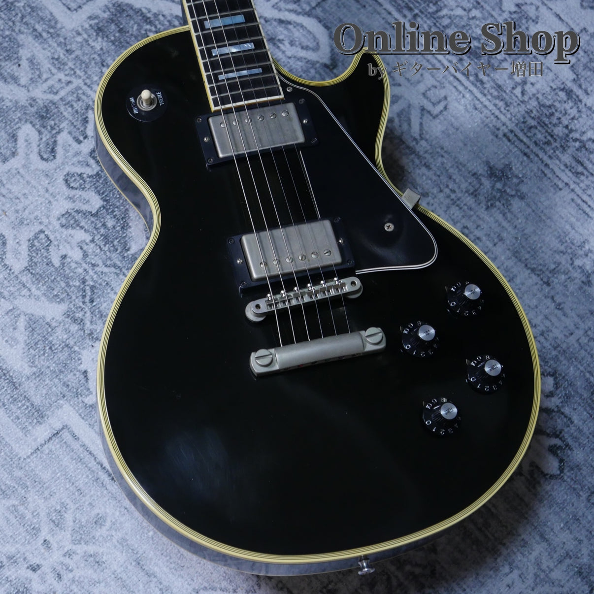 USED 2001 Gibson Custom Shop 1968 Les Paul Custom Aged Hardware Ebony ...